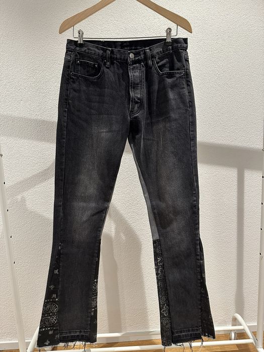 Mnml Mnml Flared Denim Grailed