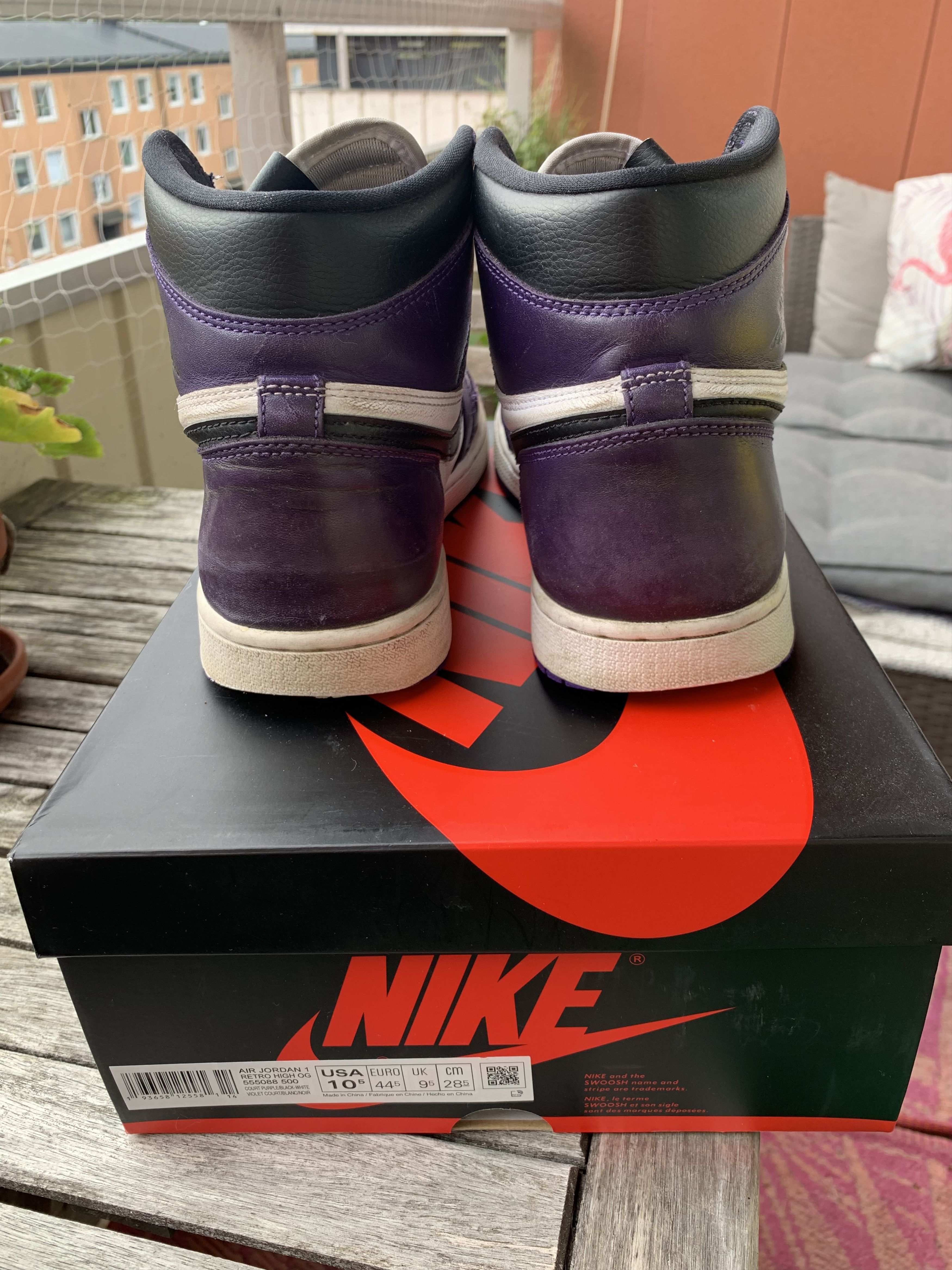 Nike Jordan 1 Court Purple High | Grailed