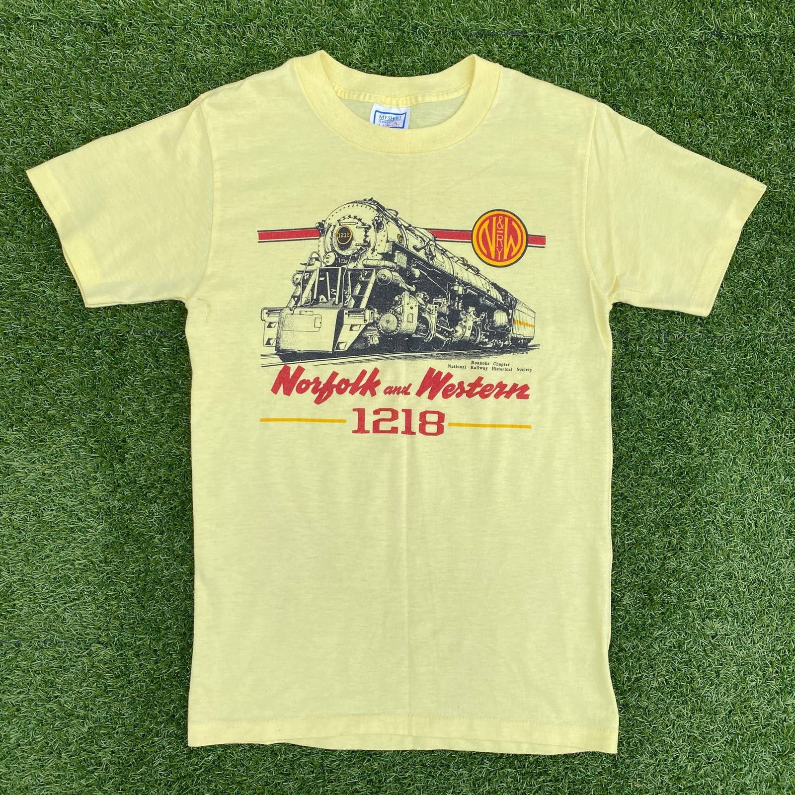 Vintage Norfolk and Western 1980's Railroad Train Vintage Tee | Grailed