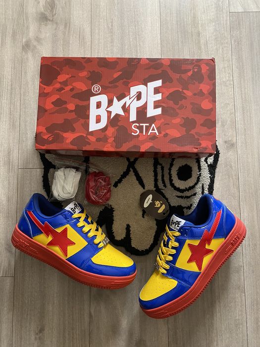 Bape Bape x DC Superman Bapesta 2021 | Grailed
