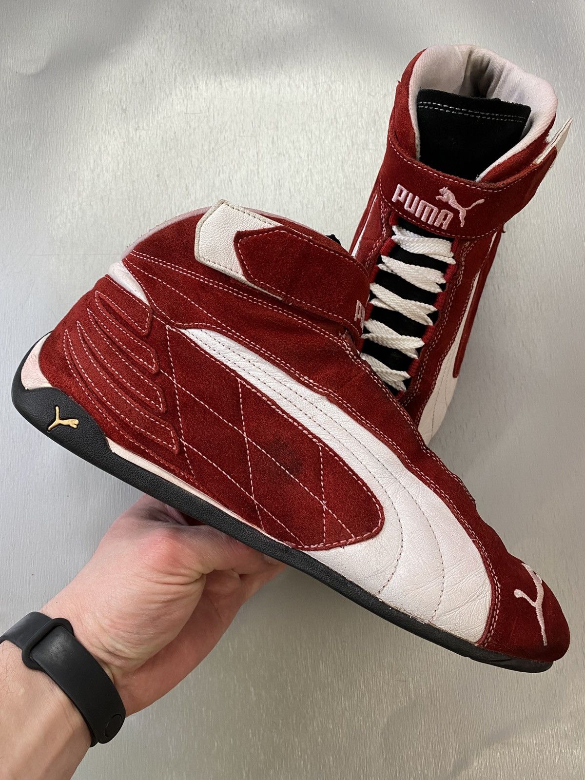 Puma × Streetwear × Vintage Puma SpeedCat Red White | Grailed