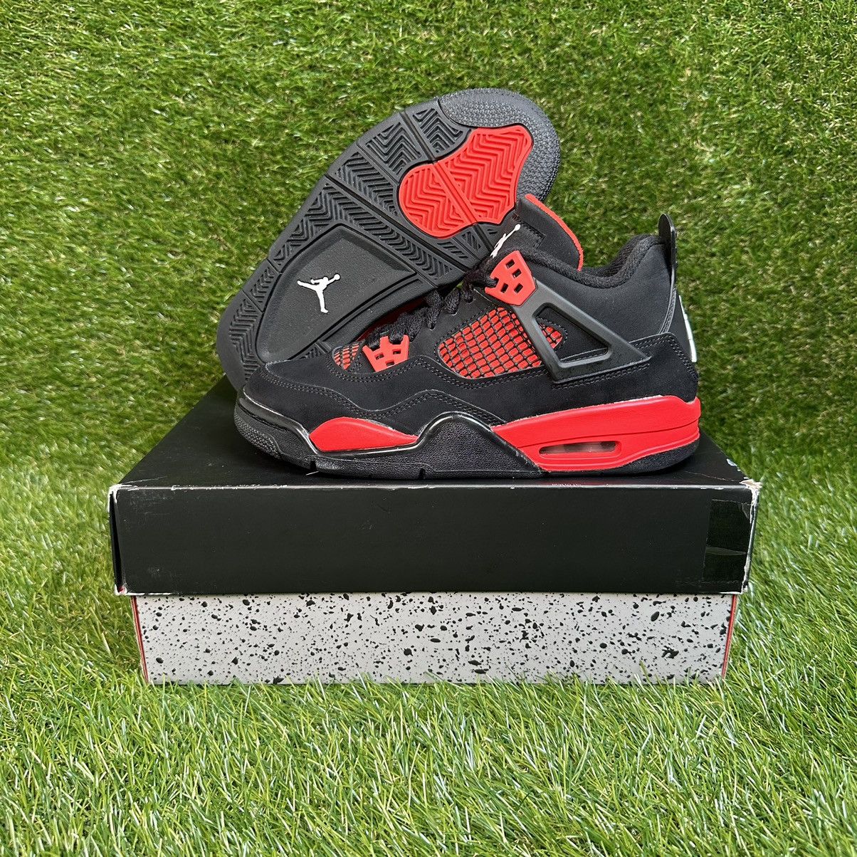 Nike Air Jordan 4 GS Red Thunder | Grailed