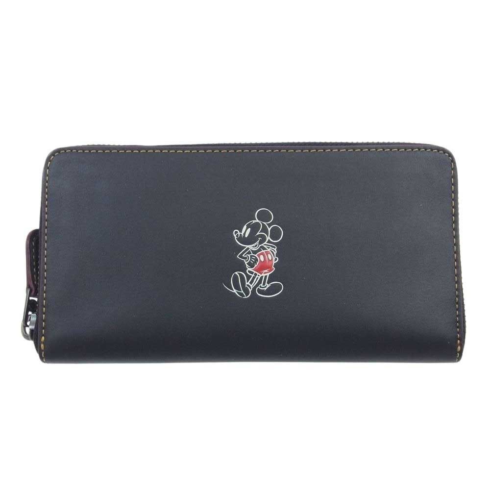 Coach Disney Mickey Mouse Zip Wallet | Grailed