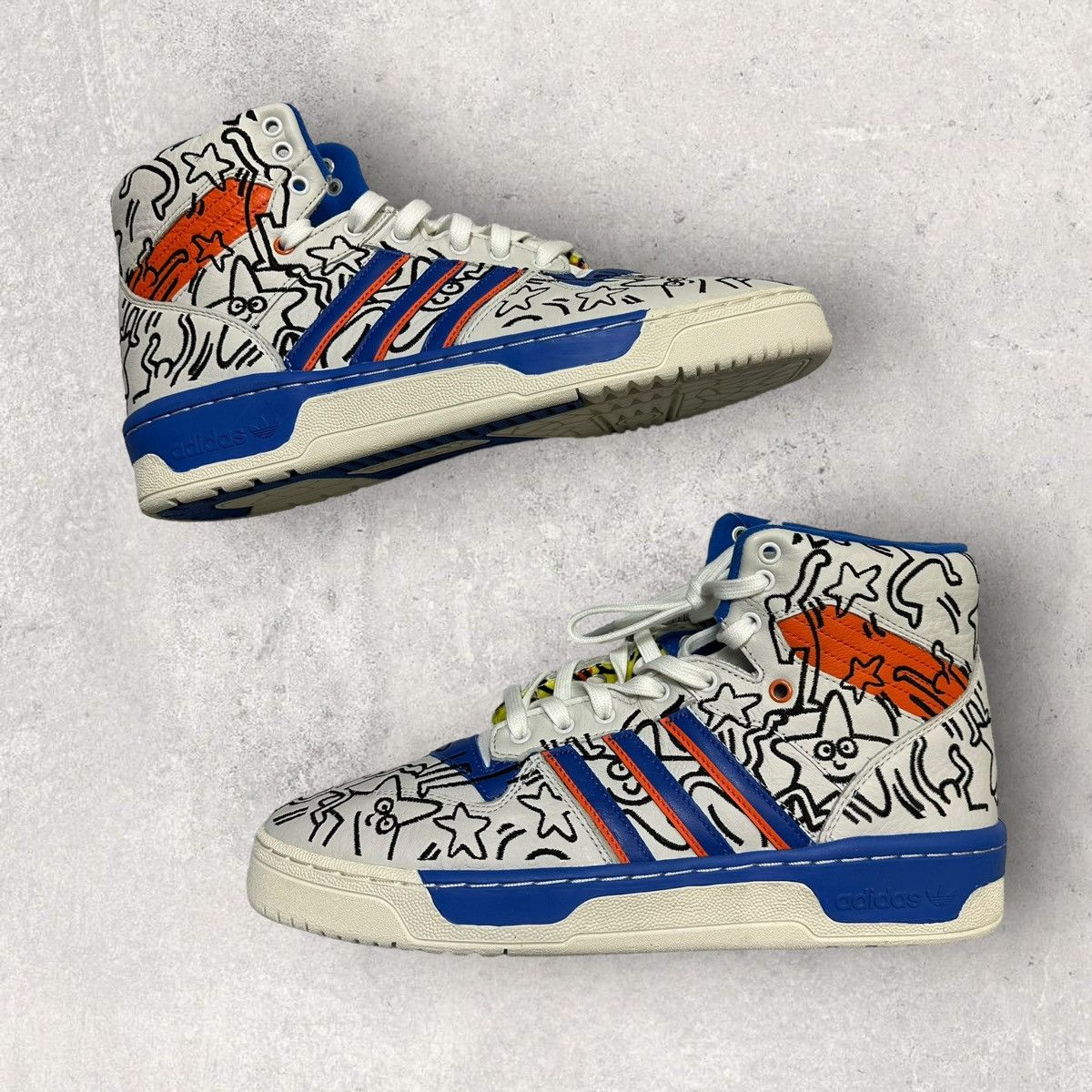 Adidas × Keith Haring Keith Haring x Rivalry High “Pop Art” 2019 | Grailed