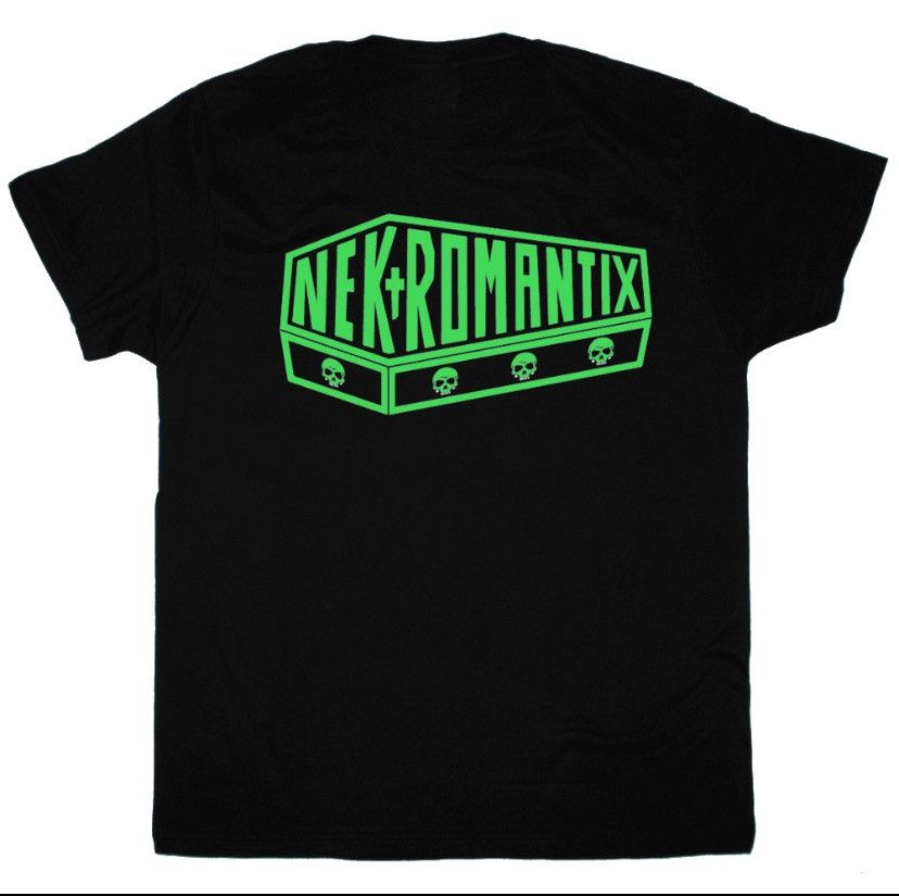Vintage nekromantix Band punk psychobilly rockabilly coffin T-shirt ...