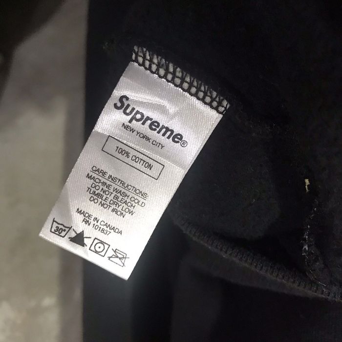 Supreme Supreme x Hysteric Glamour Hell Patches Zip Hoodie | Grailed