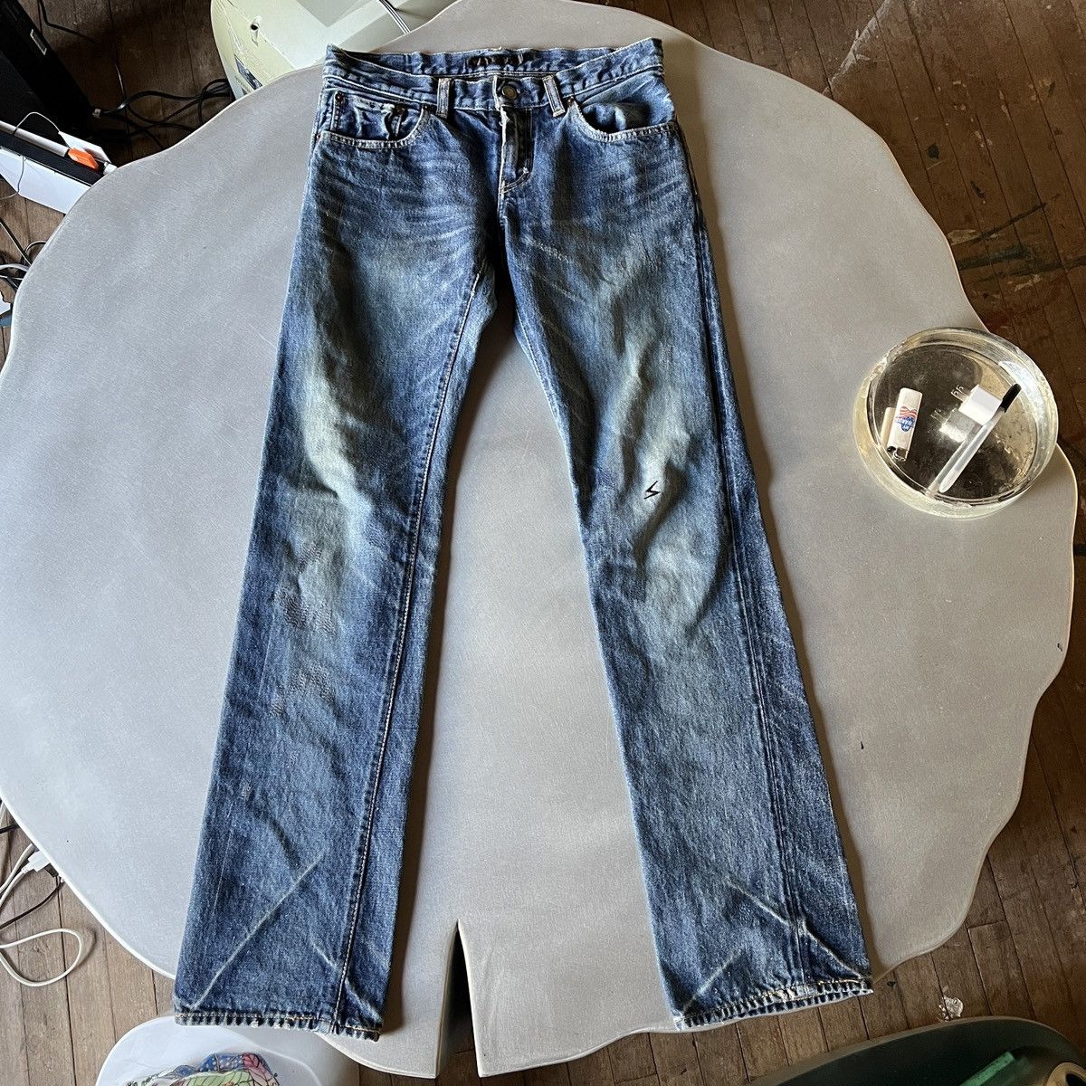 Undercover Undercover SS06 “T” Chuuut! Denim | Grailed