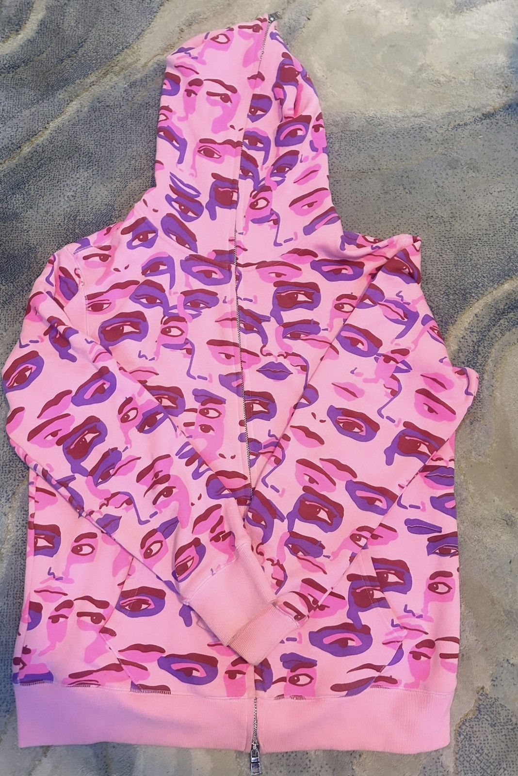 Kidsuper Studios Kid super face zip up | Grailed