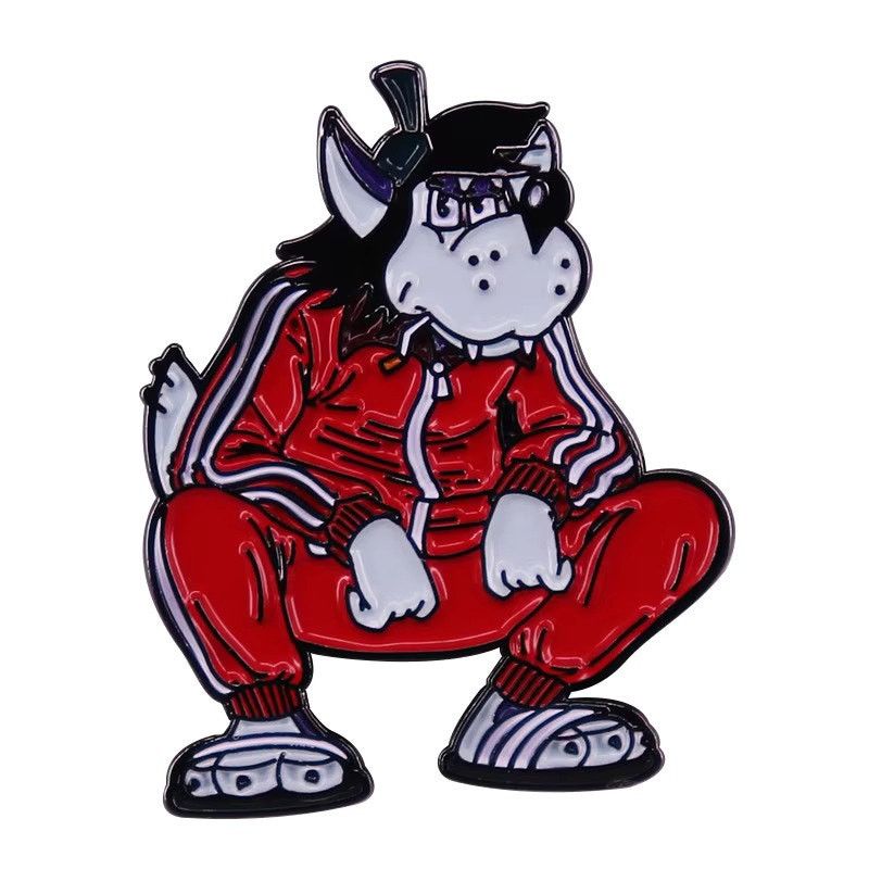 Disney Disney Big Bad Wolf Squid Game Squatting Enamel Pins 121-2 | Grailed