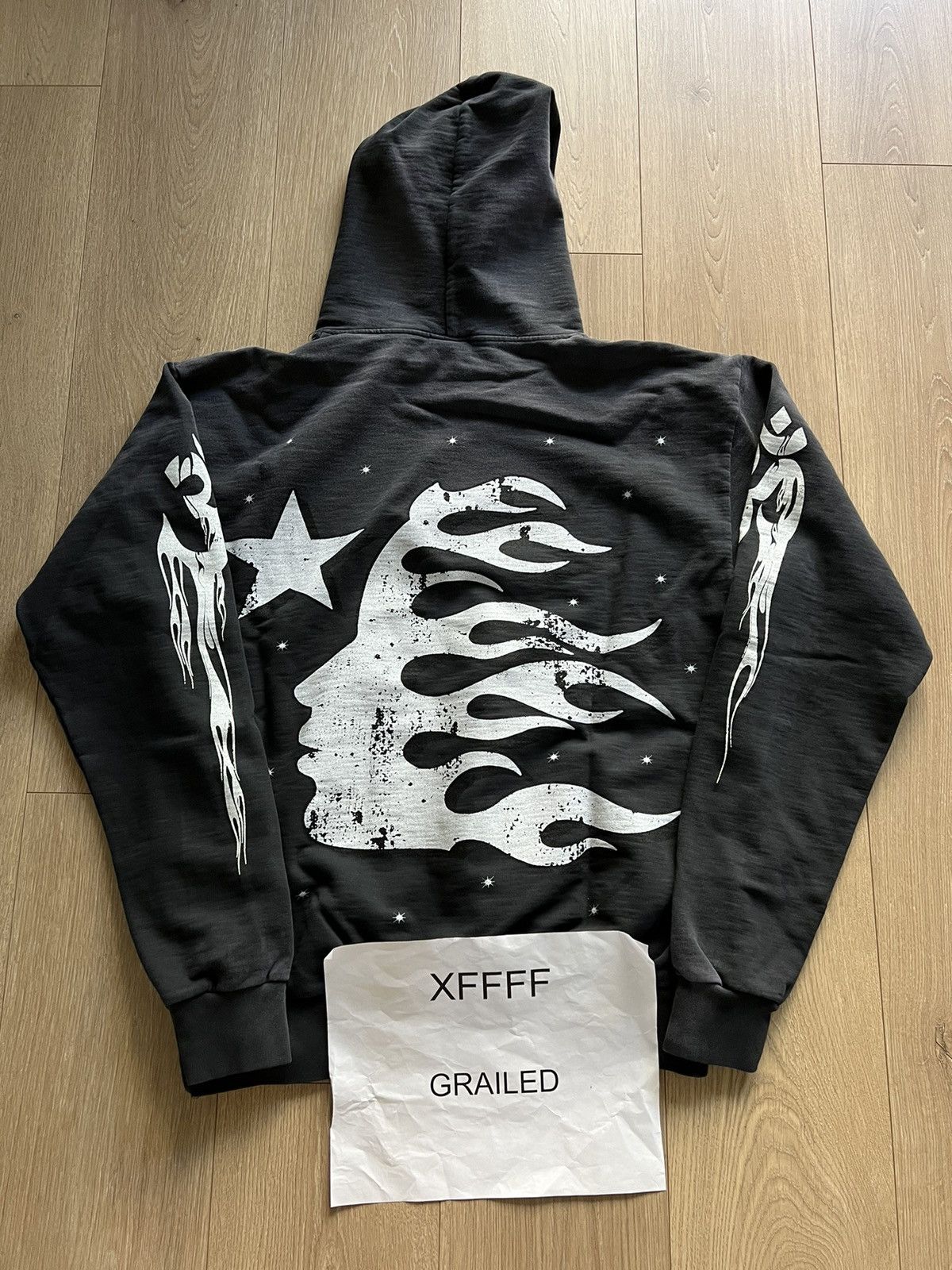 HELLSTAR × Streetwear *NEW* HELLSTAR PARADISE RACER TOUR HOODIE BLACK ...