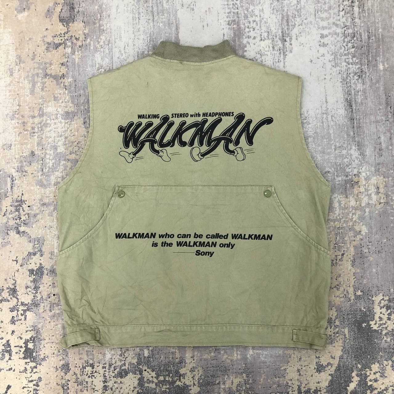 Vintage Y554 RARE VTG SONY WALKMAN VESTS | Grailed