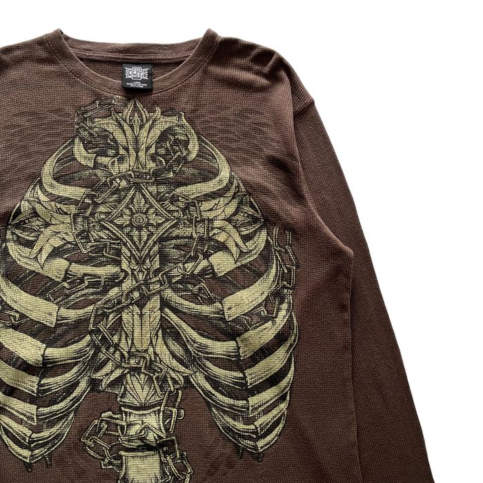 Vintage MMA Elite Wing Cyber Y2K Thermal Style Long Sleeve | Grailed