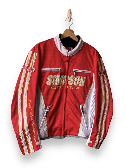 The Simpsons Vintage Simpson Bikers Jacket | Grailed