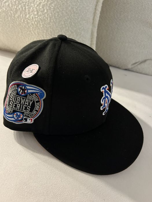 New Era EXCLUSIVE NEW ERA 59FIFTY NEW YORK METS SUBWAY SERIES PATCH ...