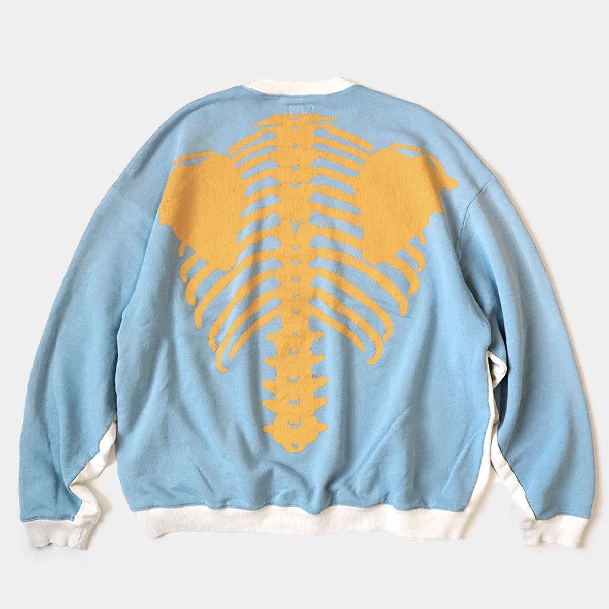 Japanese Brand × Kapital × Kapital Kountry Skeleton FLEECE KNIT 2TONES ...