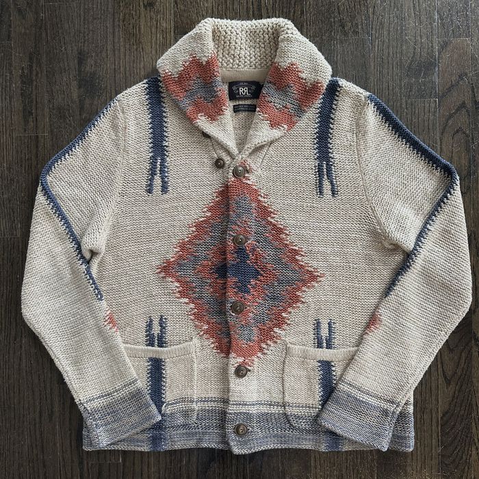 RRL Ralph Lauren Men's Double RRL Serape Cardigan Large | Grailed