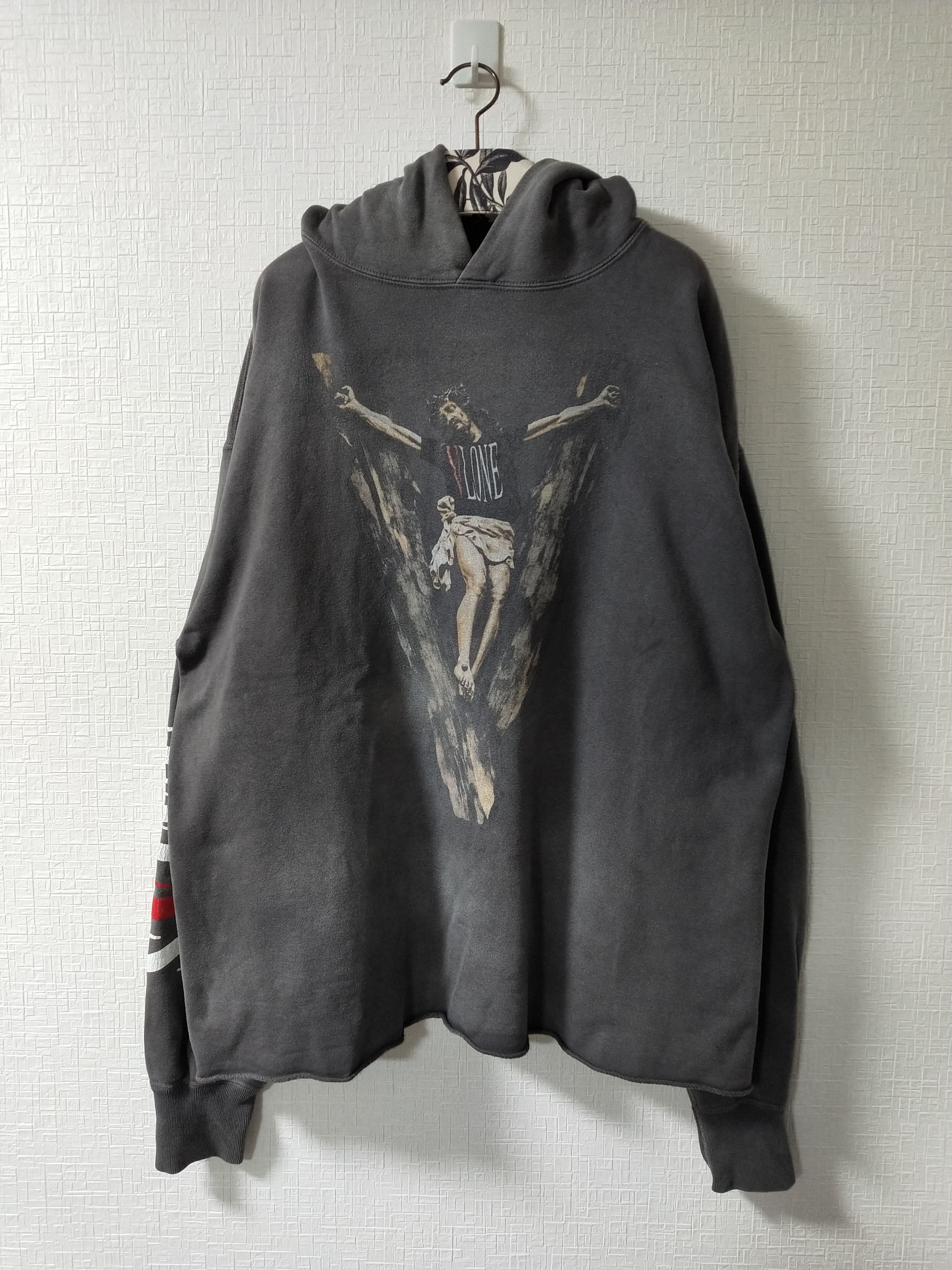 Saint Michael × Vlone Vlone 'Jesus' Hoodie | Grailed