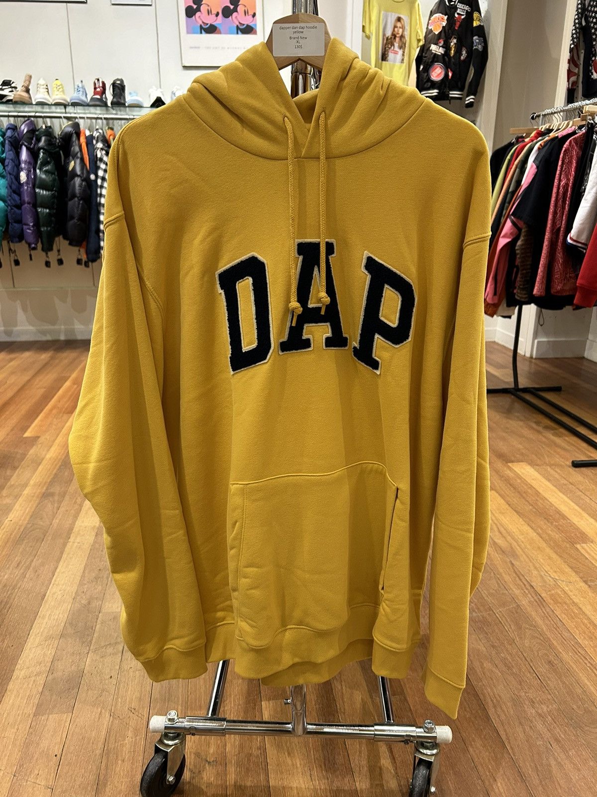 Dapper Dan Dapper Dan Dap Hoodie - Yellow | Grailed