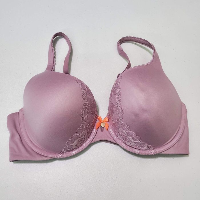 Victoria's Secret Victoria's Secret Women Bra 36D Purple Body Perfect Shape Lined Convertible ...