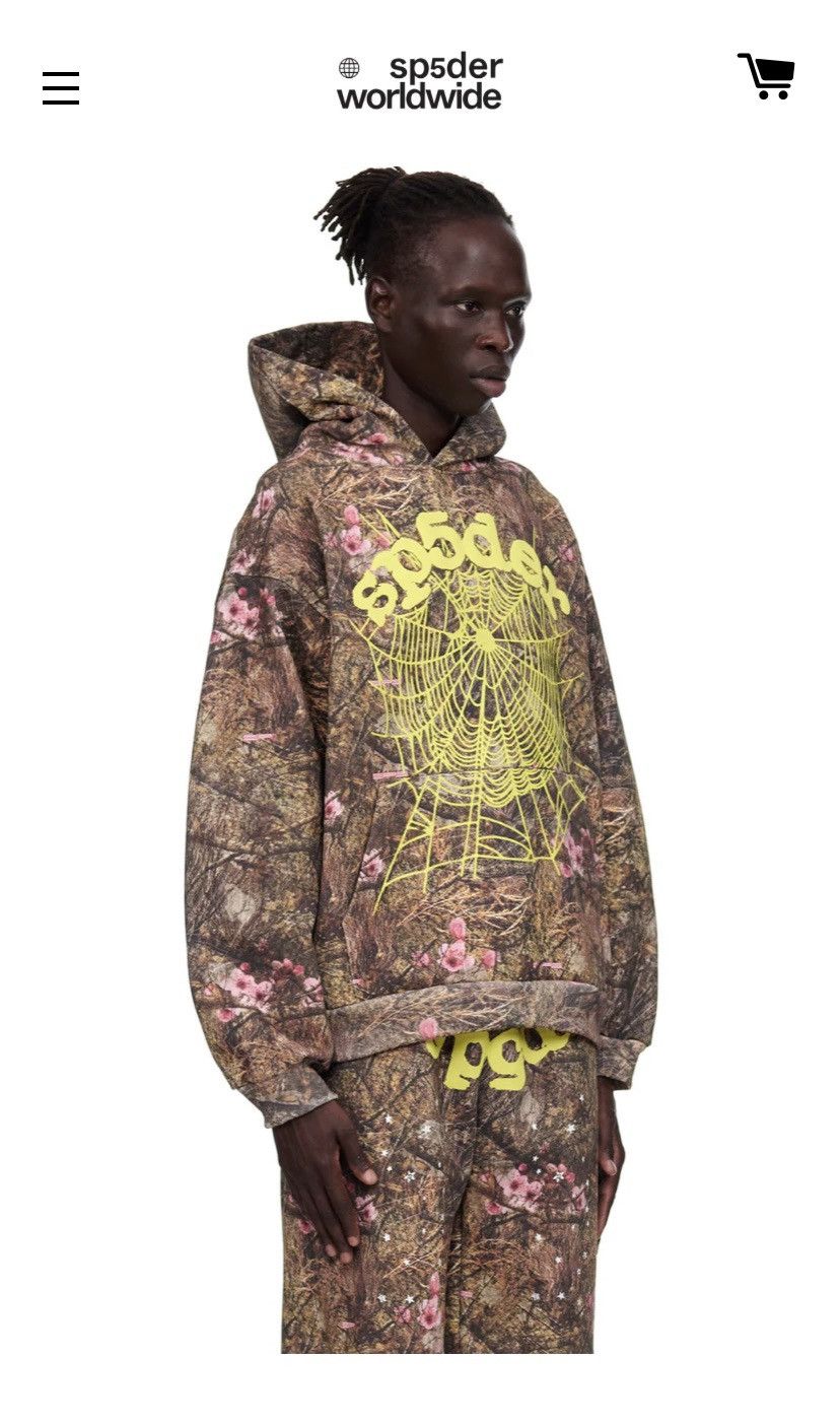 Spider Worldwide SP5DER CAMO SWEATPANTS | Grailed