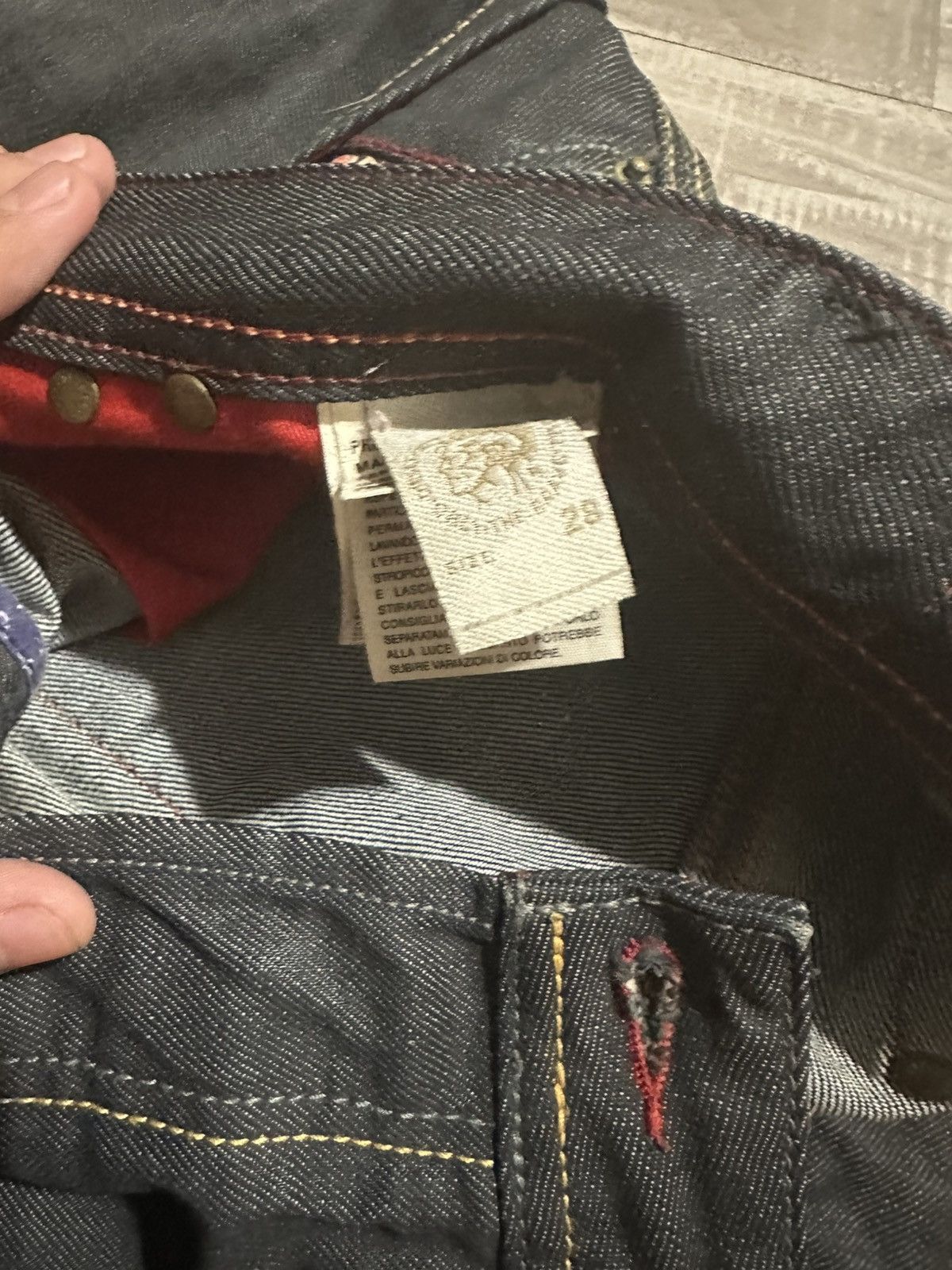 Diesel Diesel waxed workwear jeans | Grailed