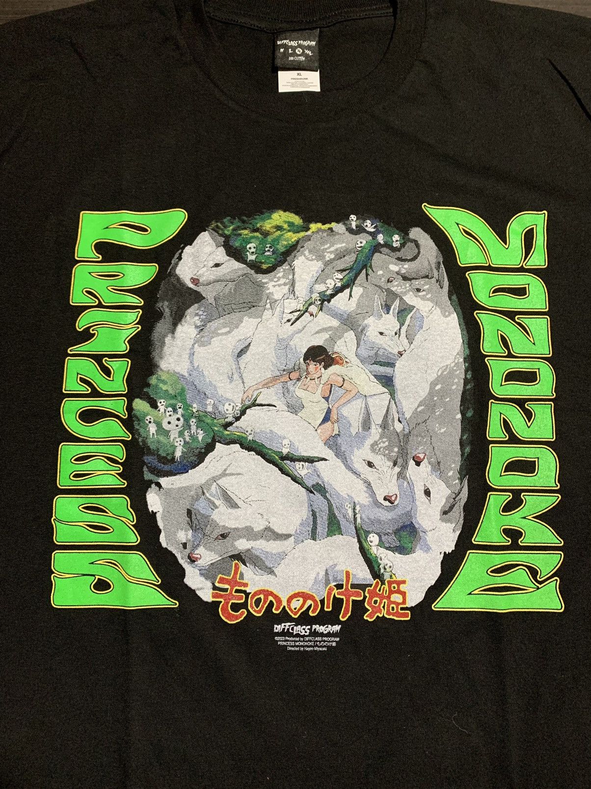 Vintage Princess Mononoke limited Bootleg Anime T-shirt | Grailed