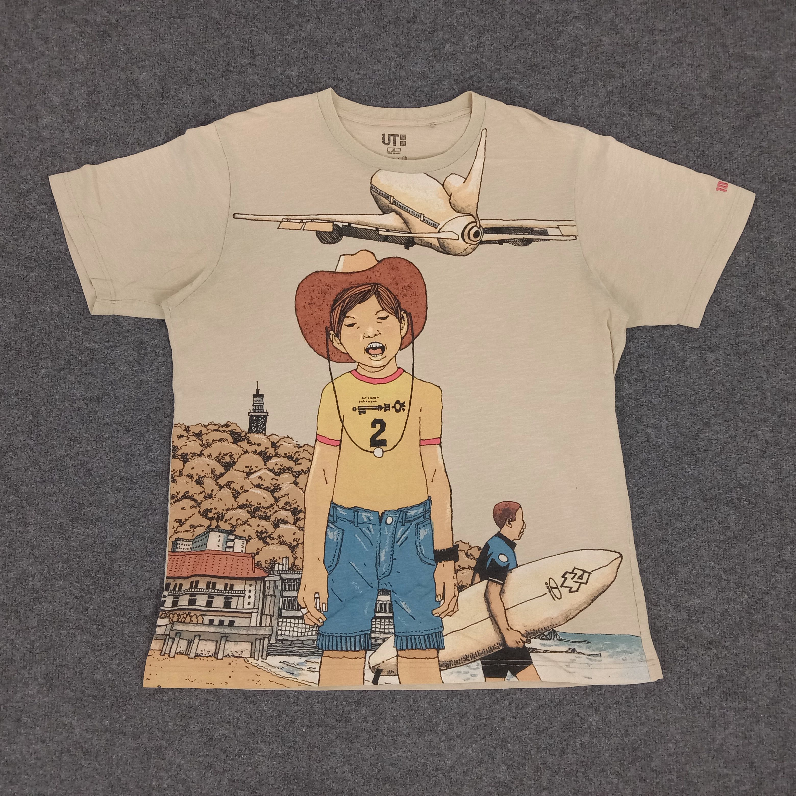 Vintage Japanese Brand Collaboration Art Animated Tshirts | Grailed