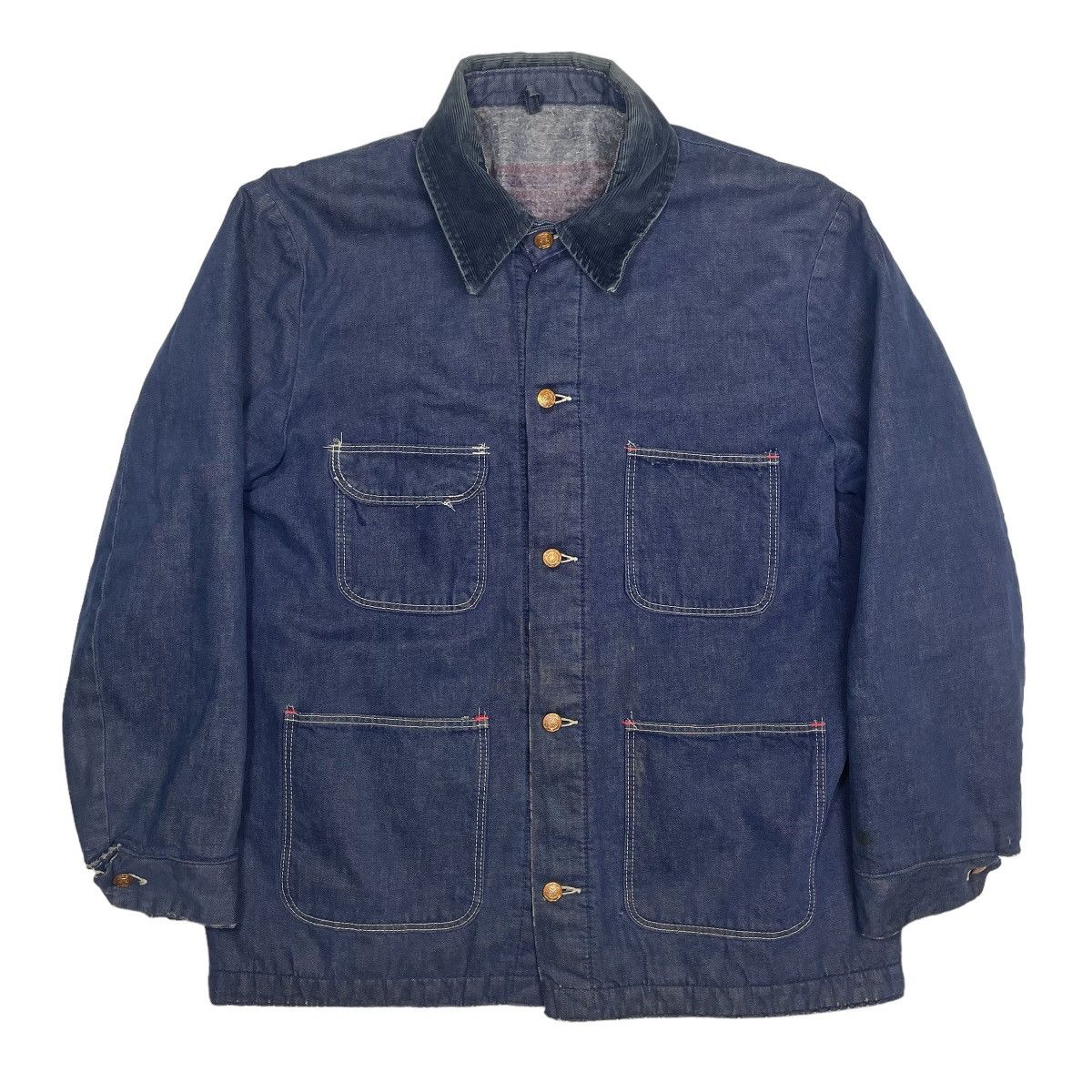 Vintage 1970s Wrangler Blue Bell Denim Chore Coat - M/L | Grailed
