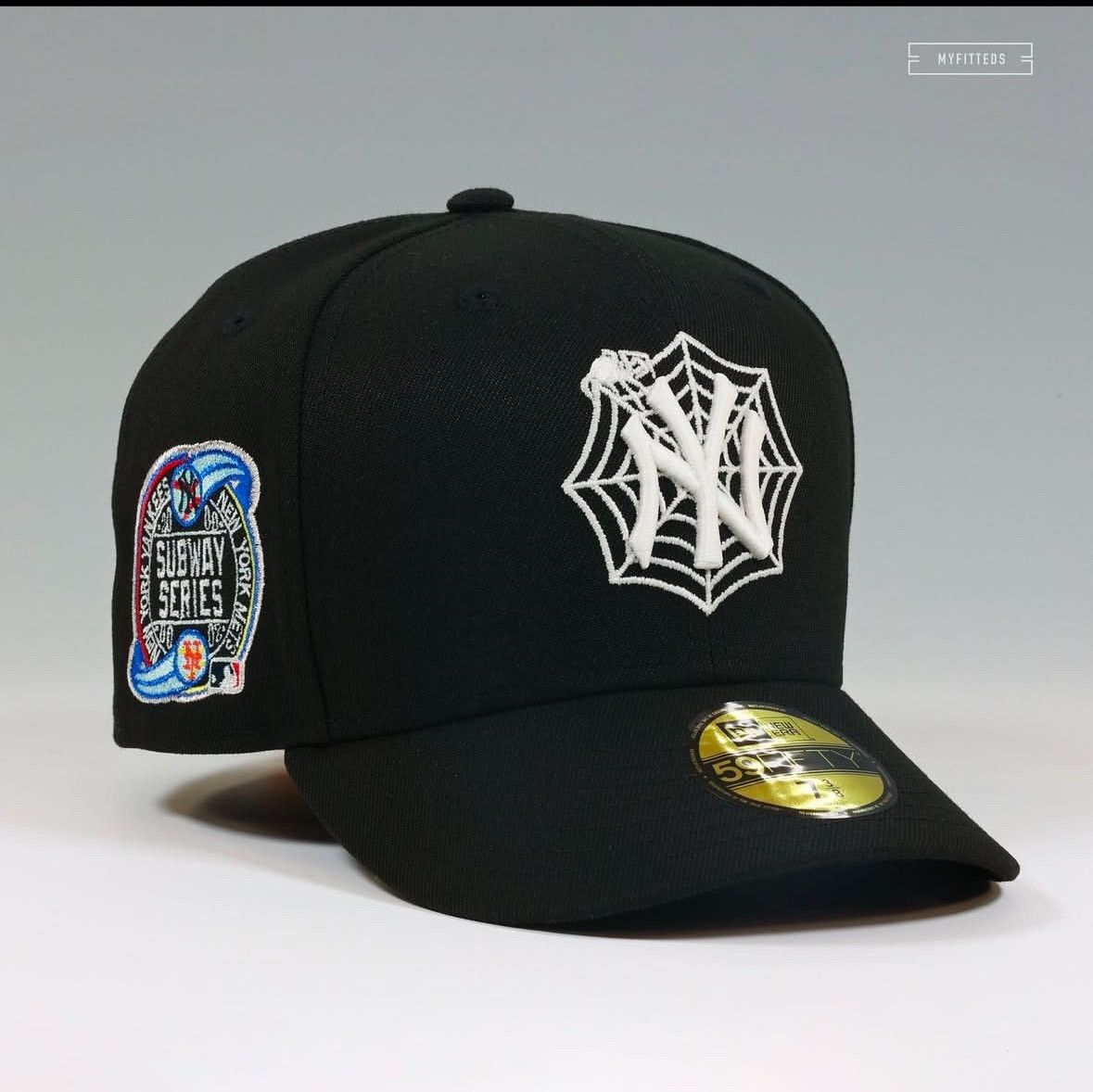 Hat Club × MyFitteds × Streetwear 🕷️ Yankee Spider Web Glow in the Dark ...