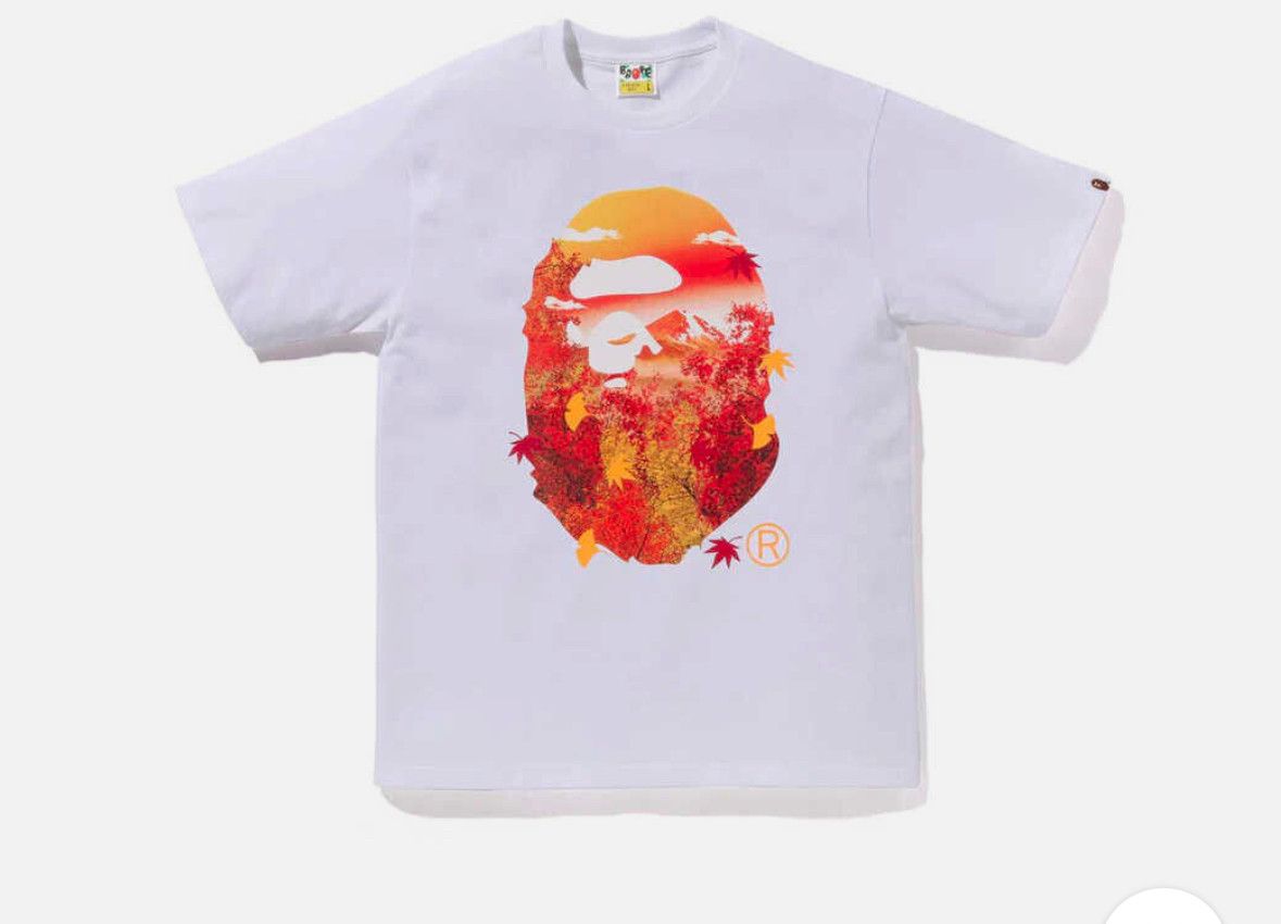 Bape Bape Fall 24 T - Fall ape head silhouette | Grailed