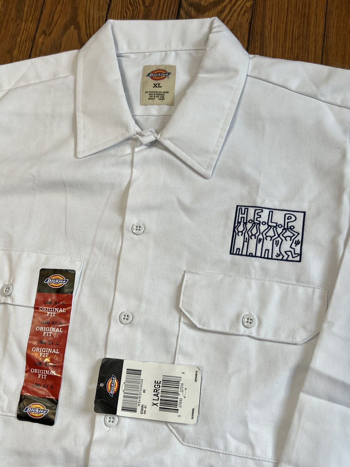 Vintage Dickies Keith Haring Button Up Work Shirt Grailed