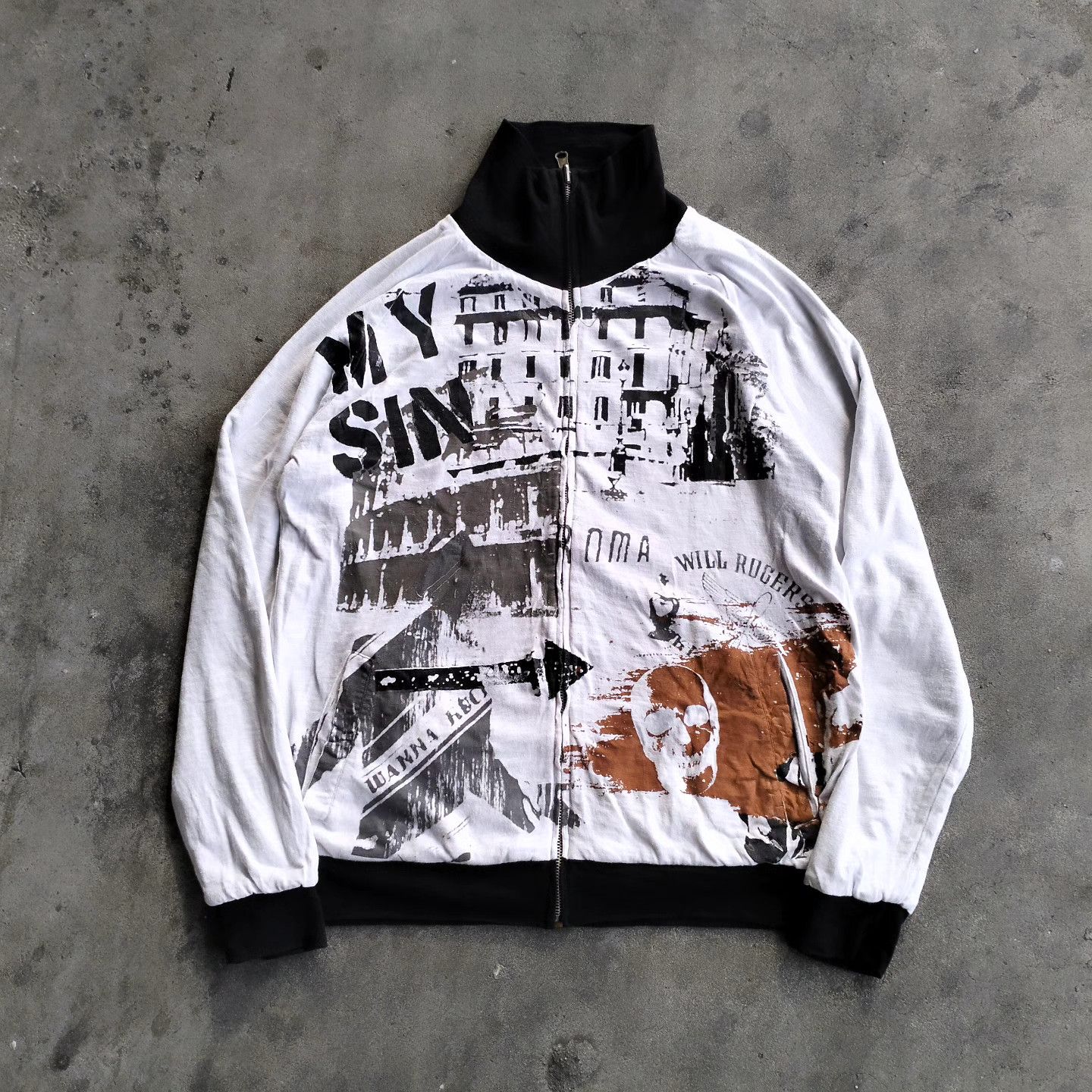 Japanese Brand PPFM DEATH JACKET REVERSIBLE | Grailed