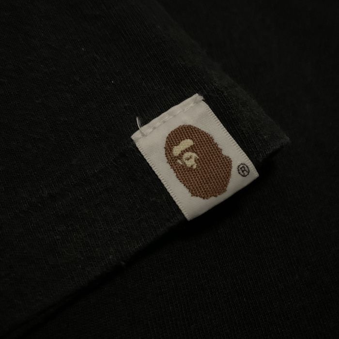 Bape Bape Large Gold 23rd Anniversary Black Tee A Bathing Ape | Grailed