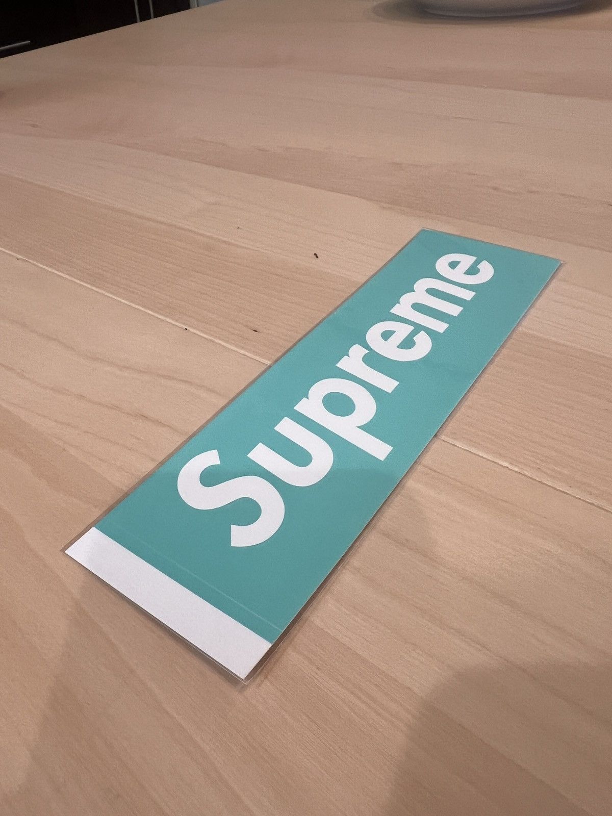 Supreme × Tiffany & Co. Supreme tiffany box logo sticker | Grailed