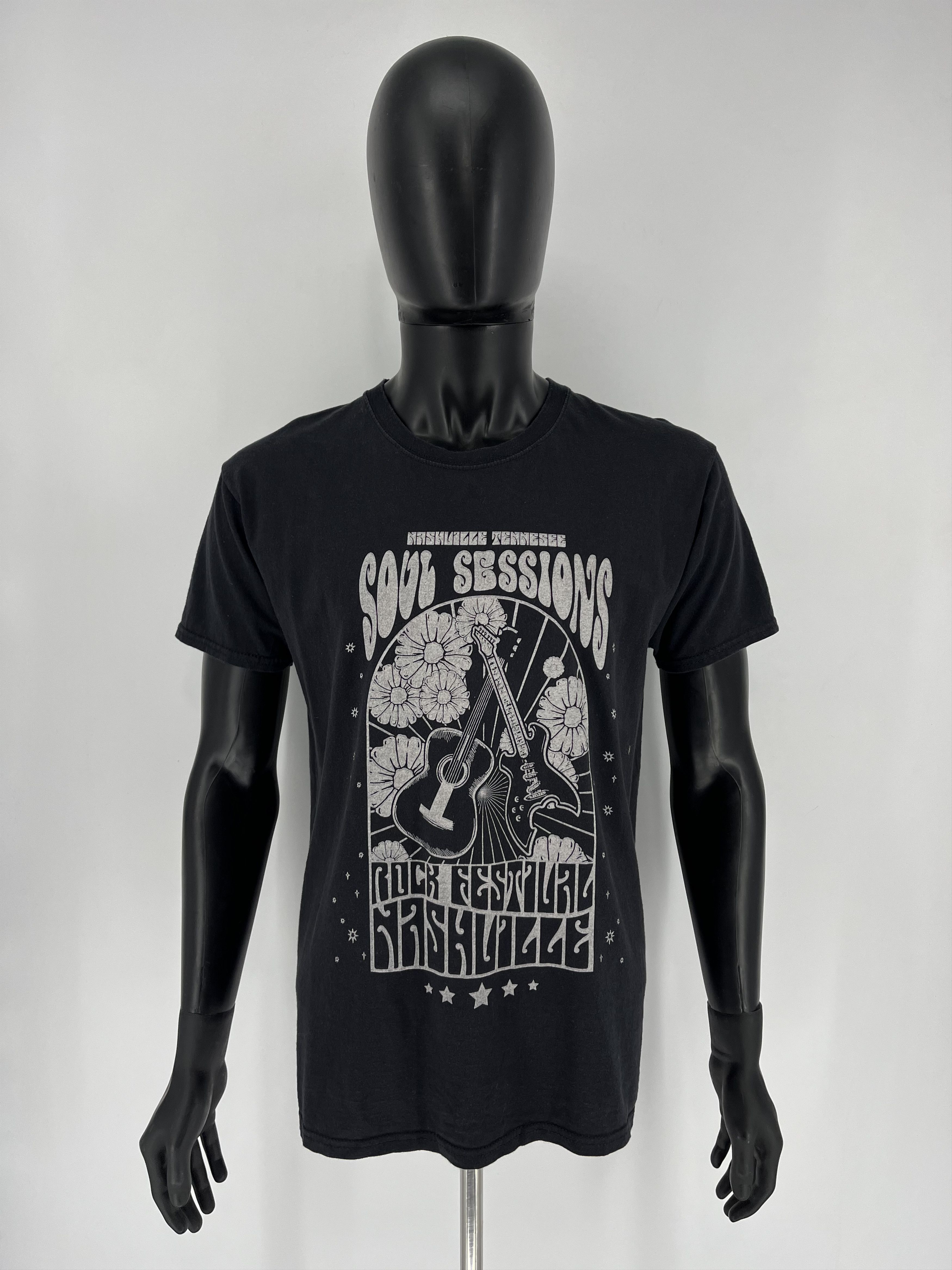 Vintage Vintage Soul Sessions Rock Black T-Shirt | Grailed