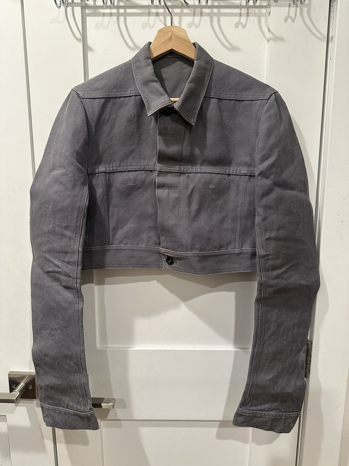 Rick Owens Blu Little Joe Jacket - RR18S5723-BC | Grailed