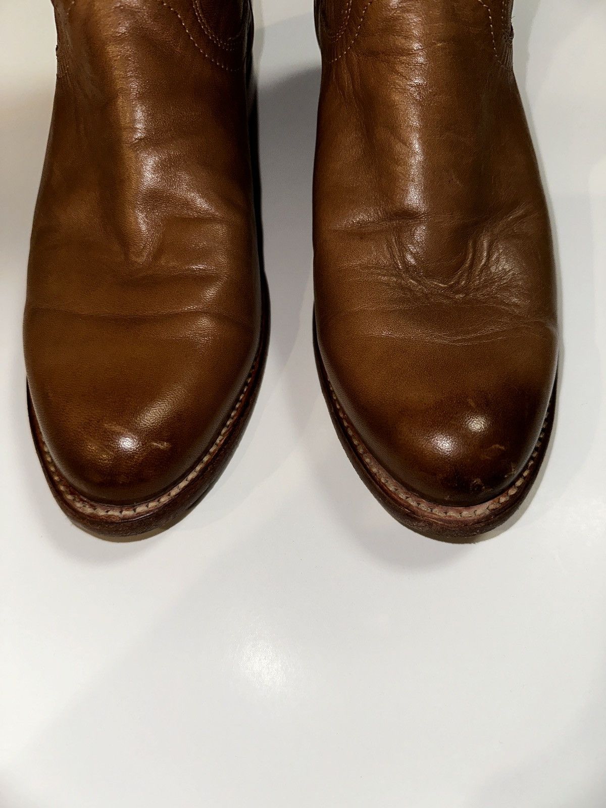 Tecovas Tecovas The Earl Bourbon Roper Calfskin Western Boots 8D | Grailed