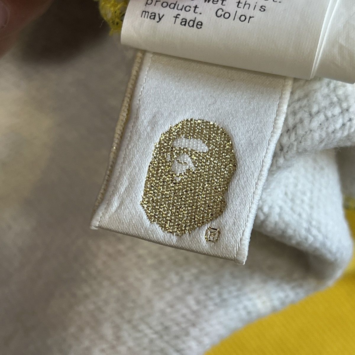 Bape Bape Baby Milo Family Pattern Logo Zip Up hoodie | Grailed