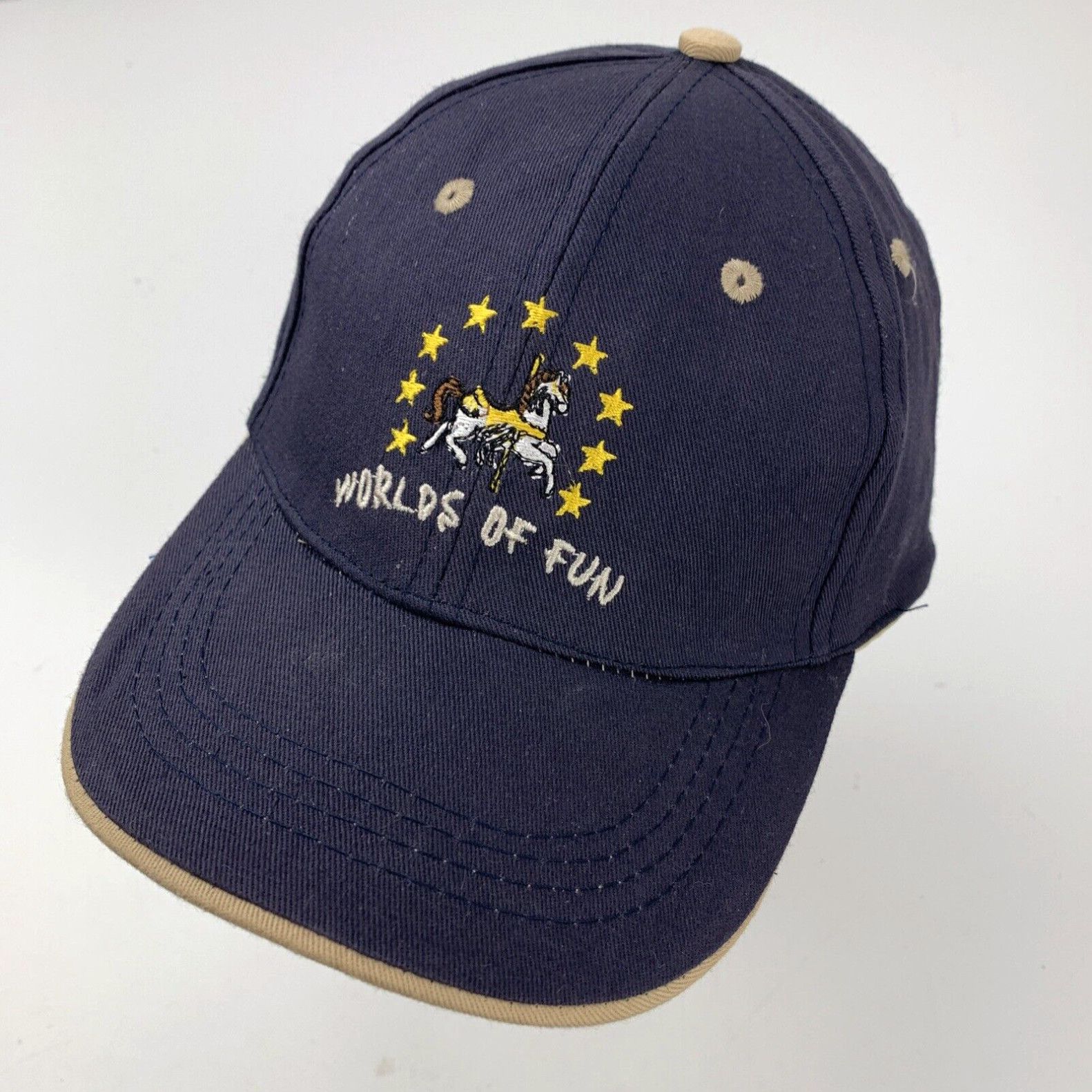 Vintage Worlds of Fun Child Kids Ball Cap Hat Adjustable Baseball | Grailed