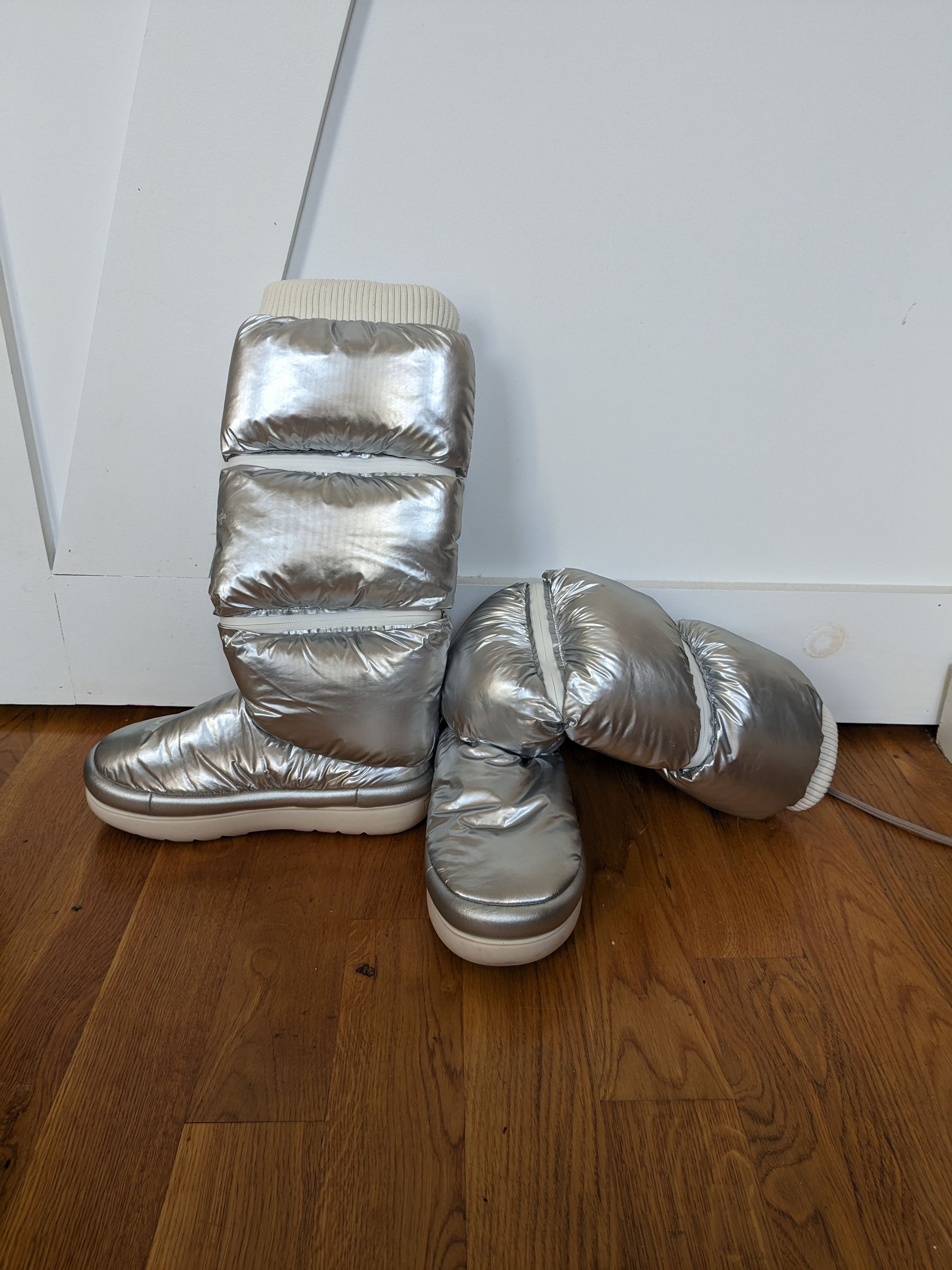 Ugg Classic Maxi Ultra Tall Silver Space Boots | Grailed