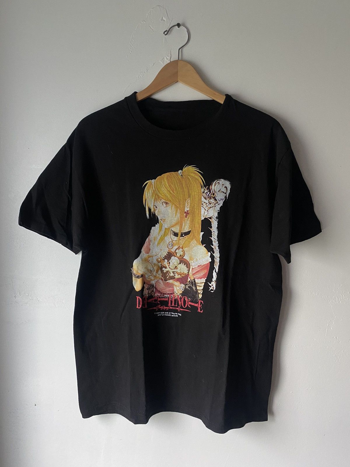 Japanese Brand × Vintage DEATH NOTE ANIME BOOTLEG TEE VINTAGE MISA ...