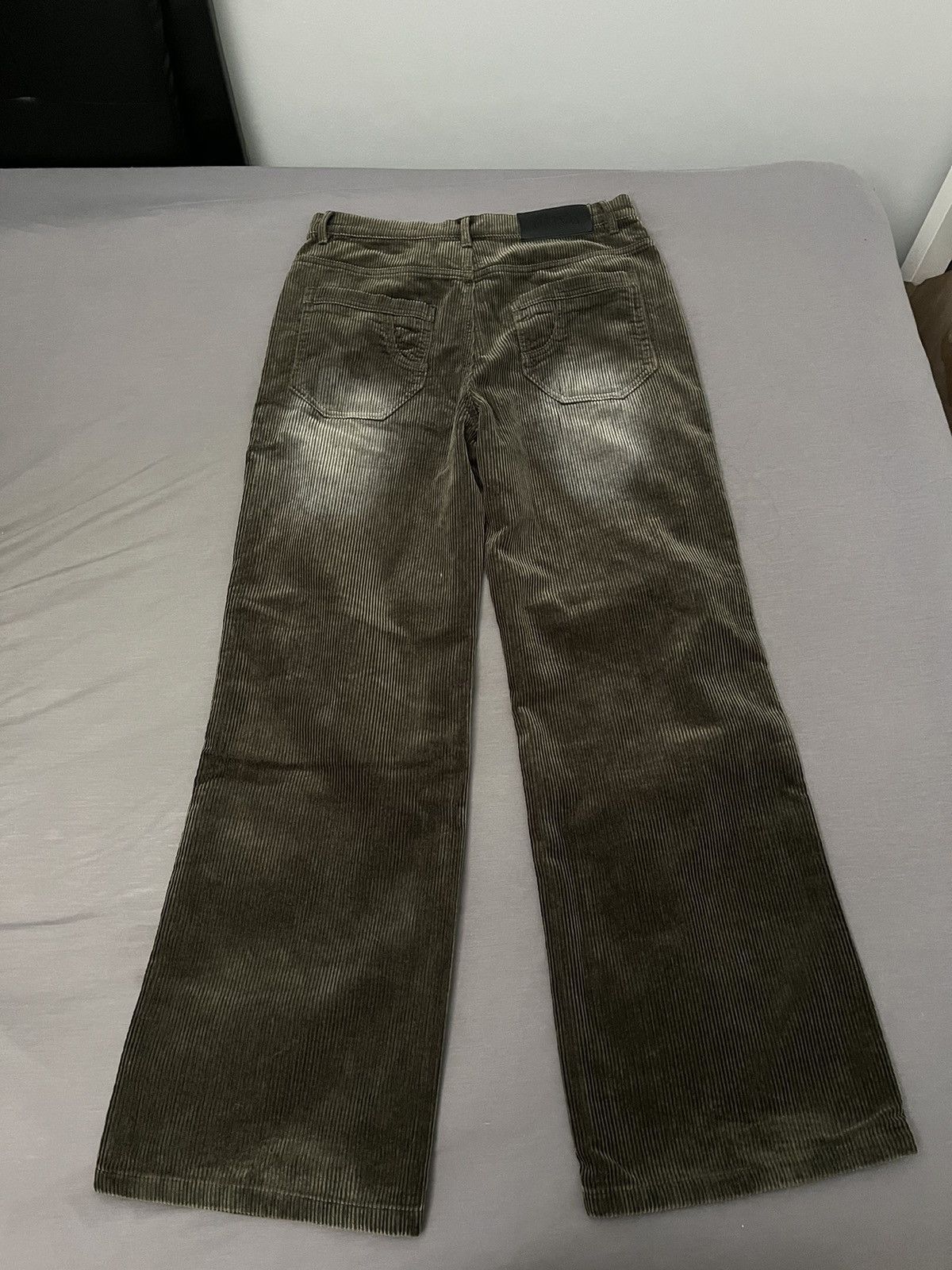 Japanese Brand Pine green corduroy ditch pants | Grailed