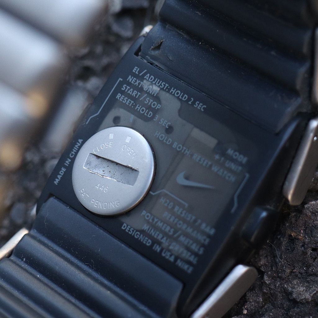 Nike Nike D-Line Titanium 2001 Unholey Ron | Silver Digital Watch | Grailed