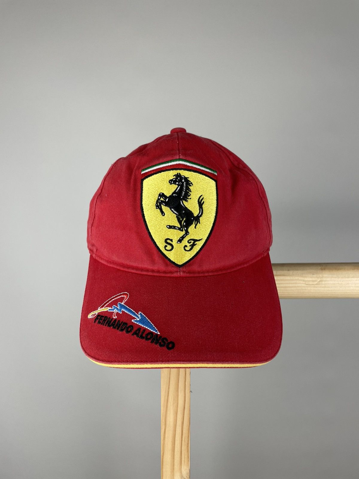 Ferrari × Genuine Merchandise By True Fan × Vintage Ferrari merch cap ...