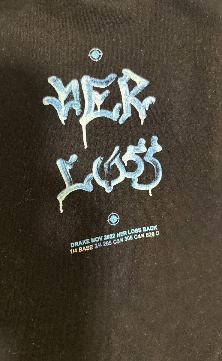 Drake Unreleased HER LOSS Album Release T-shirt | Grailed
