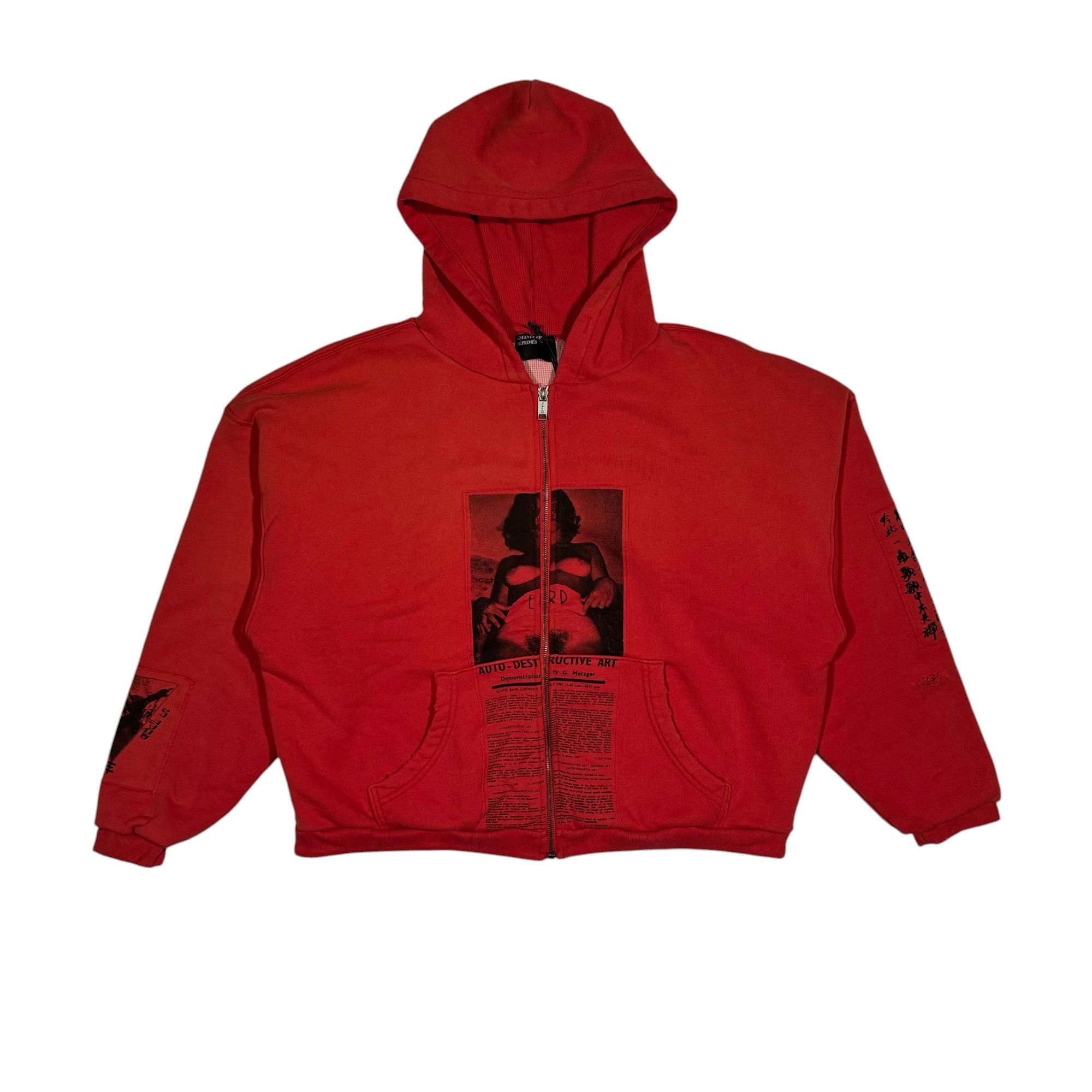 Enfants Riches Deprimes ERD Anti-Process Assemblage Thermal Zip Up ...