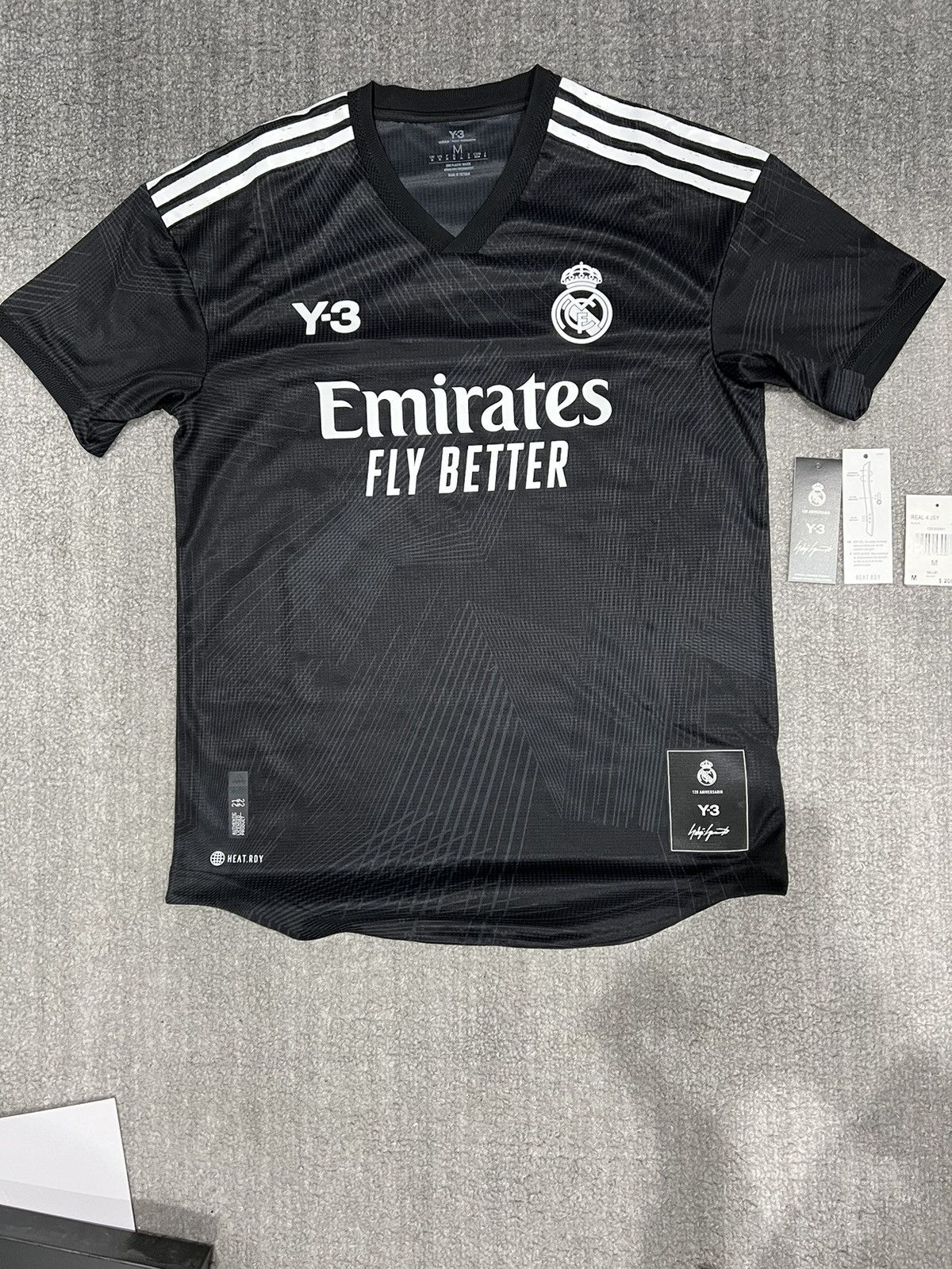Y-3 Y-3 REAL MADRID 120TH ANNIVERSARY JERSEY | Grailed