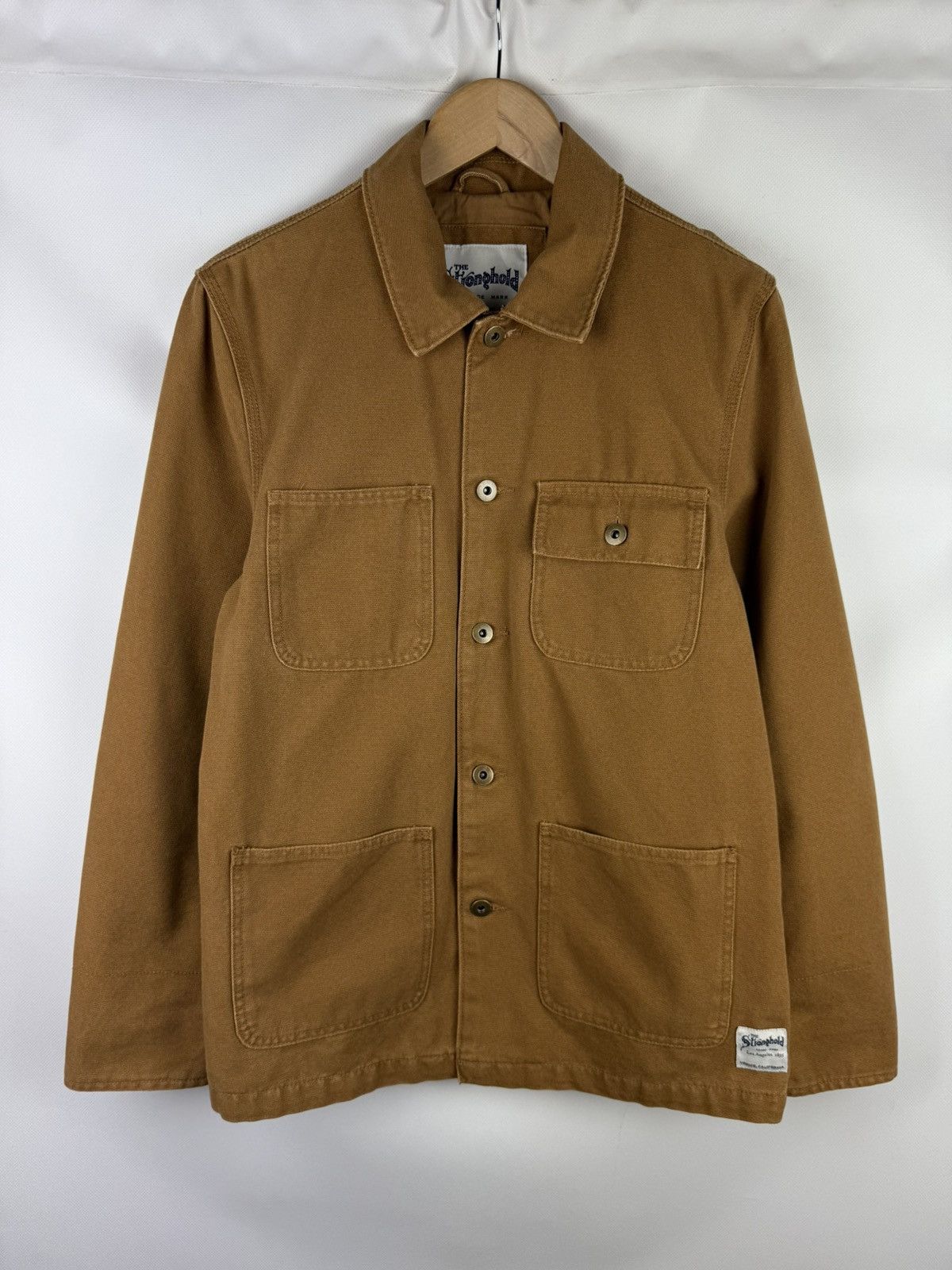 The Stronghold The Stronghold Men’s Canvas Workwear Chore Coat Jacket ...