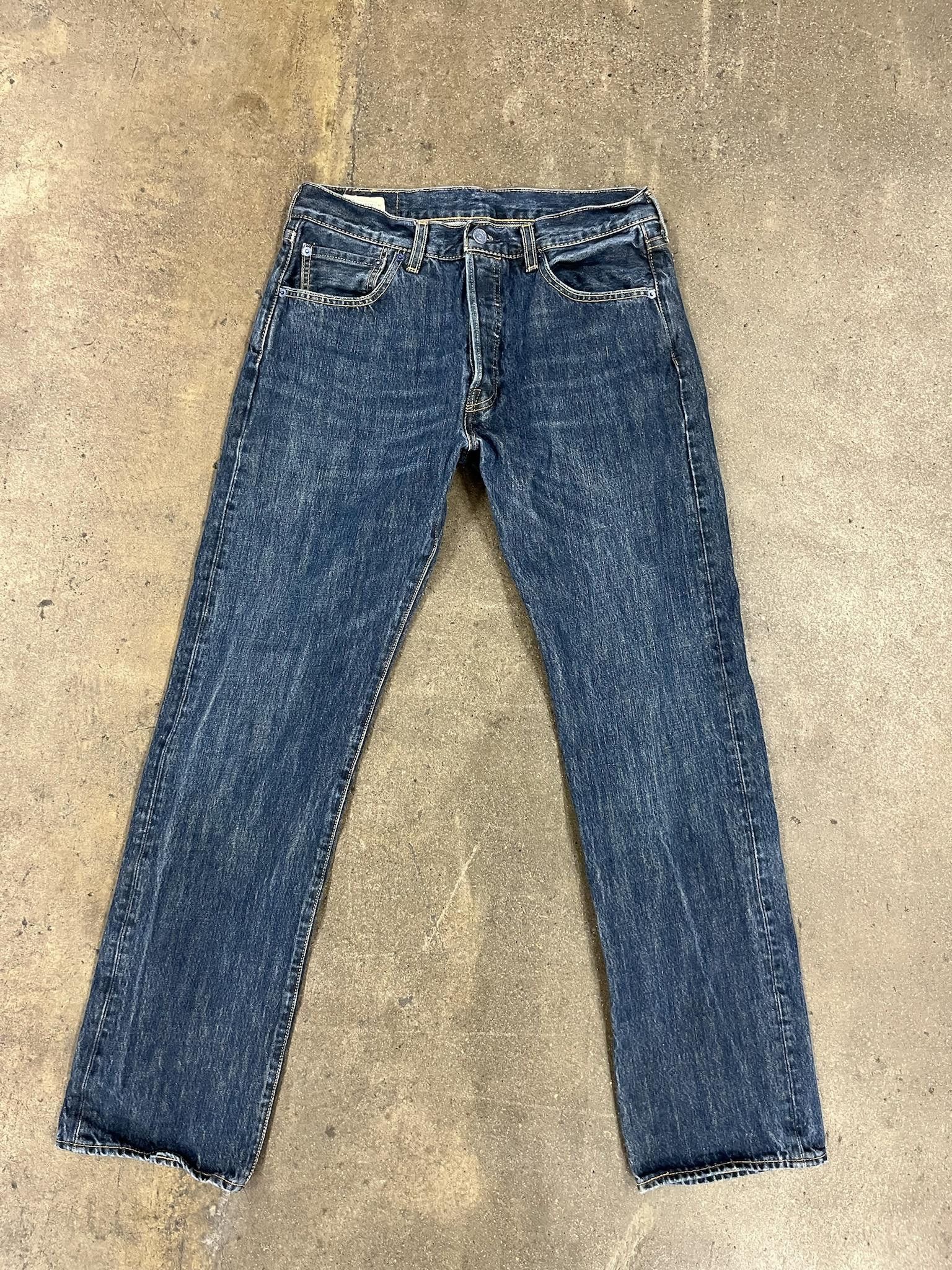 Jean × Vintage Levis LVC 501 Slim Fit Jeans | Grailed
