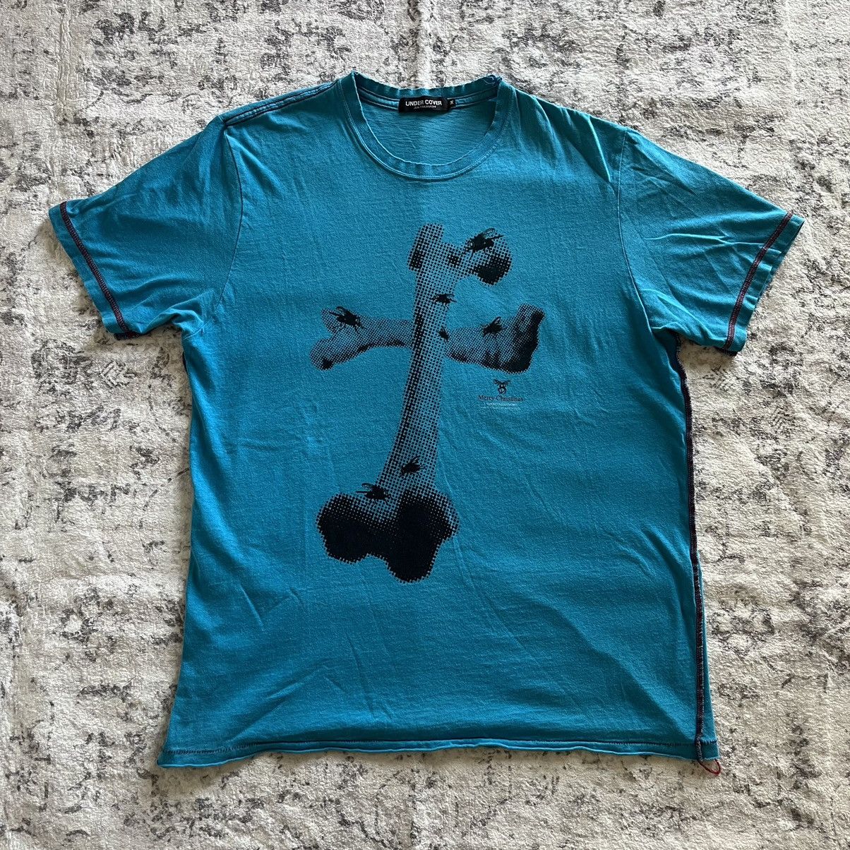 Undercover Undercover SS03 Scab Cross Bones Holiday T-Shirt Undercover Undercover SS03 Scab Cross Bones Holiday T-Shirt